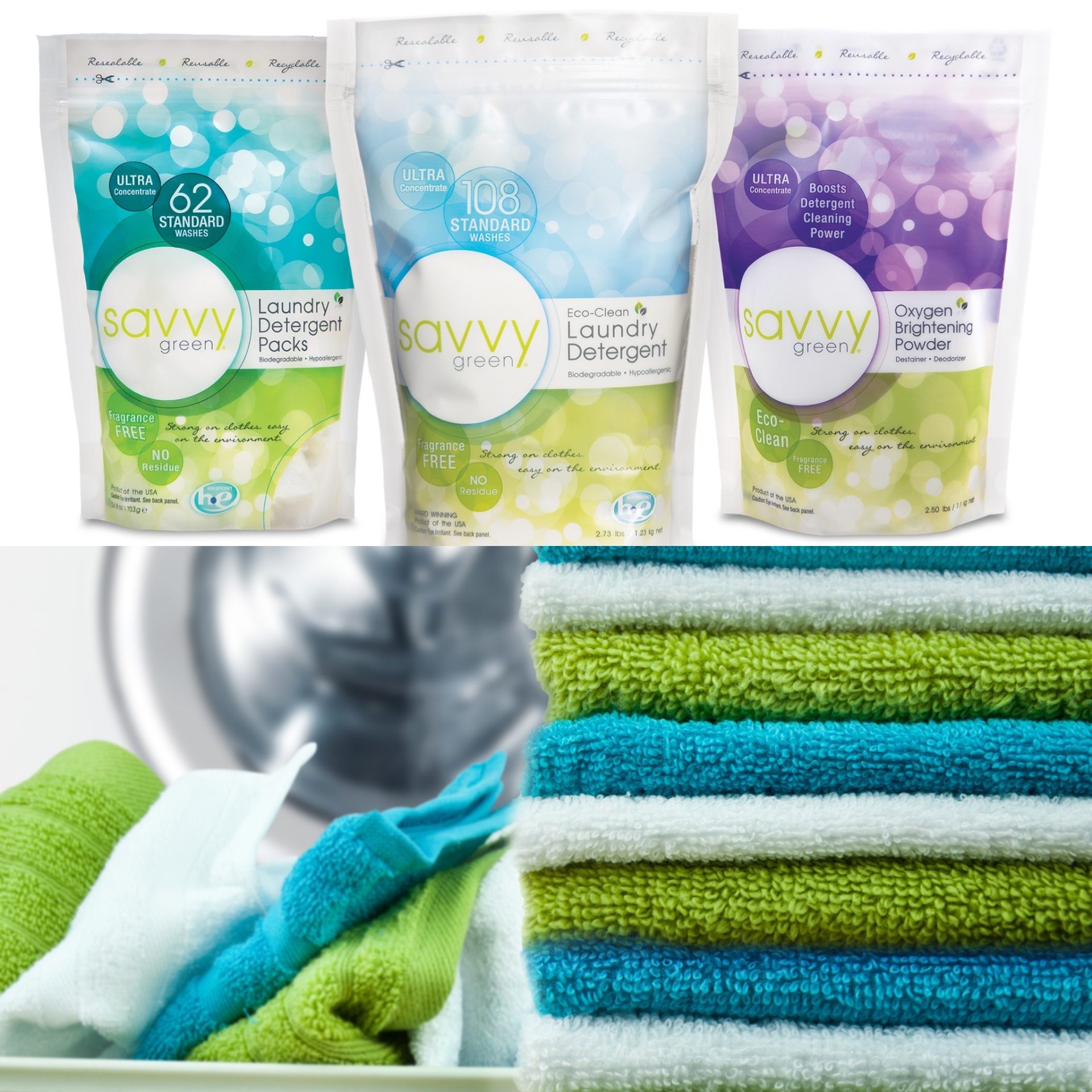 Why is the Savvy Green pouch and product Smart-Green-Clean? Why do we ...